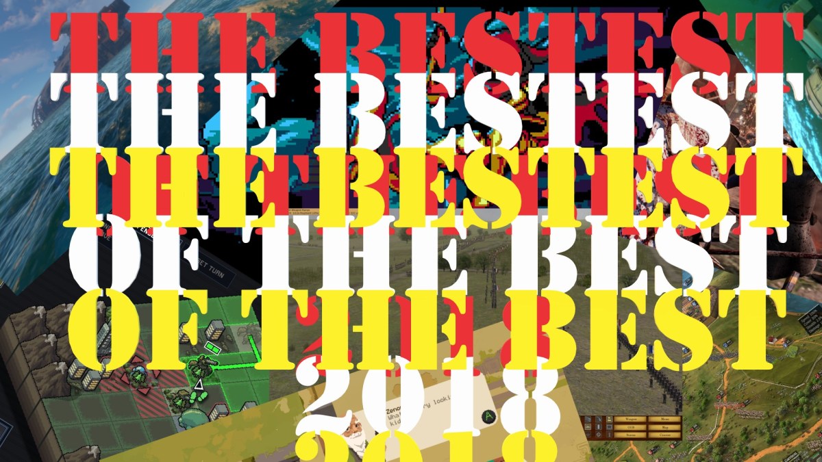 The bestest best games I played in 2018 – Strategy and Wargaming